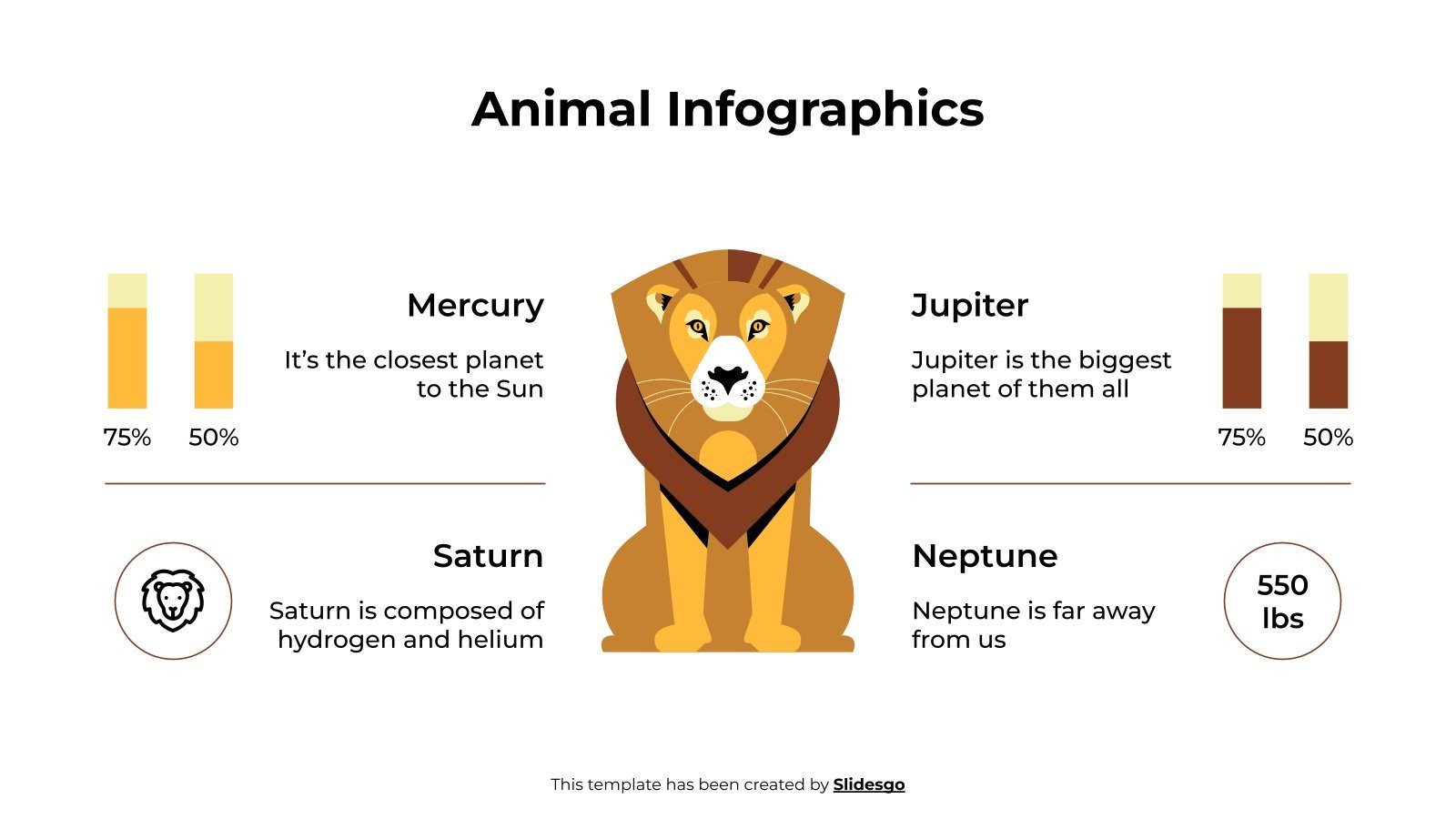 Animal Infographics Template