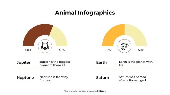 Animal Infographics Template