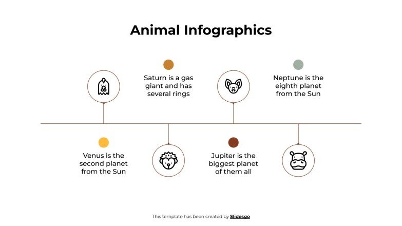 Animal Infographics Template