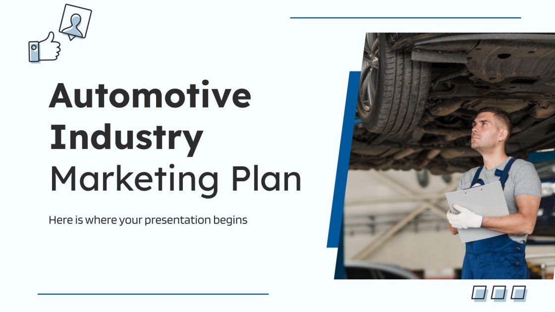 Automotive Industry Marketing Plan Presentation