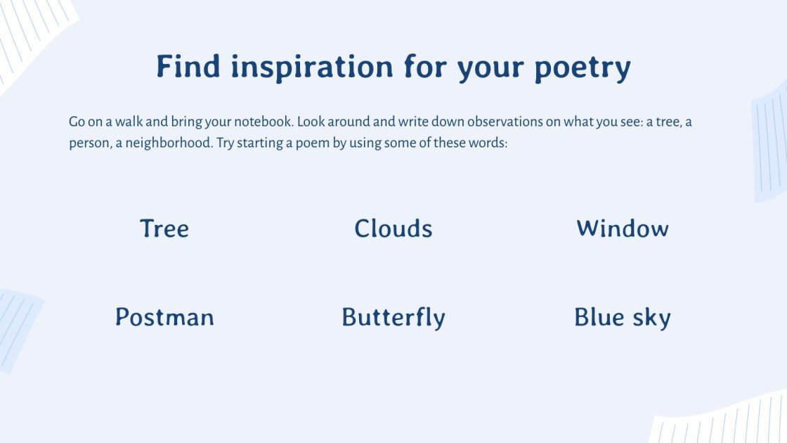 Middle School Activities to Celebrate National Poetry Month