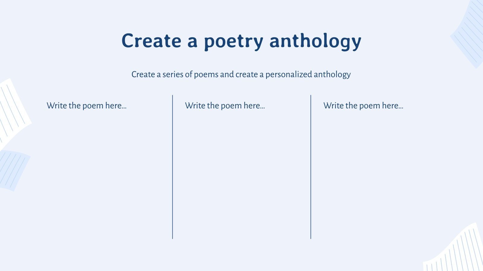 Middle School Activities to Celebrate National Poetry Month