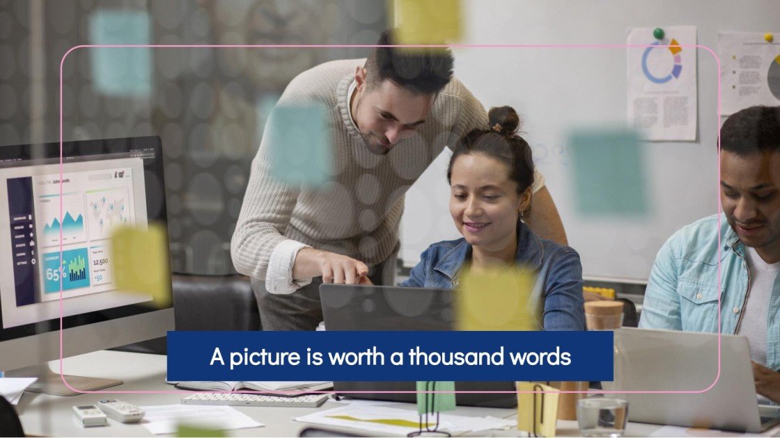 Pastel Marble Theme for Marketing Presentation