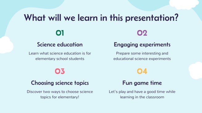 Earth Materials - 1st Grade Presentation