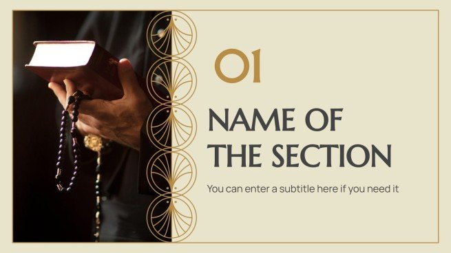 Catholic Priest Presentation