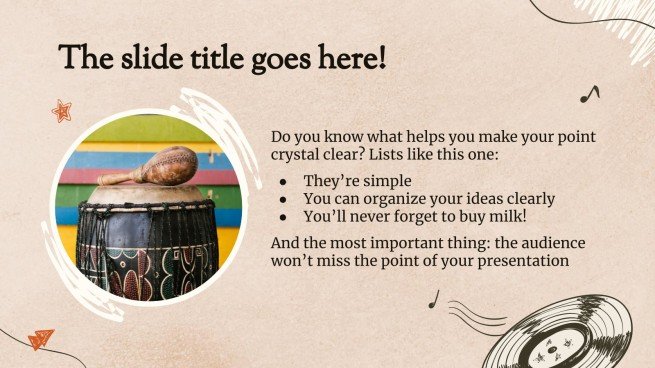 Creole Song Presentation