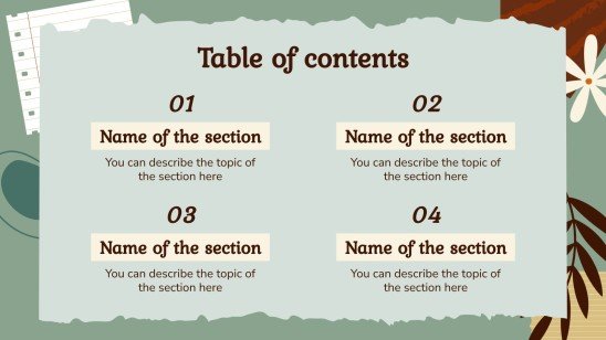 Design Inspiration Scrapbook Presentation