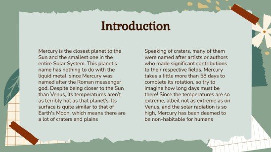 Design Inspiration Scrapbook Presentation