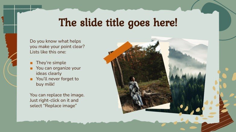 Design Inspiration Scrapbook Presentation