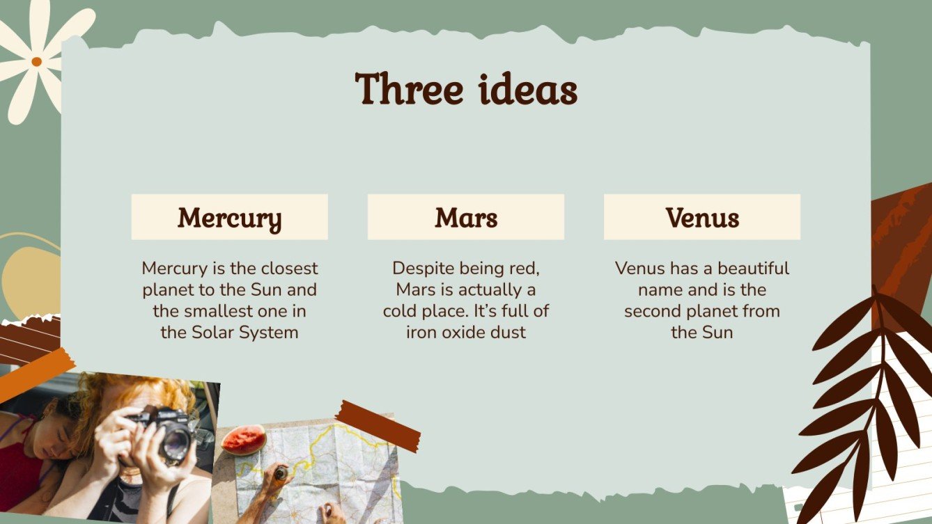 Design Inspiration Scrapbook Presentation