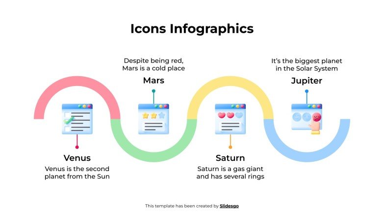 Icons Infographics Template