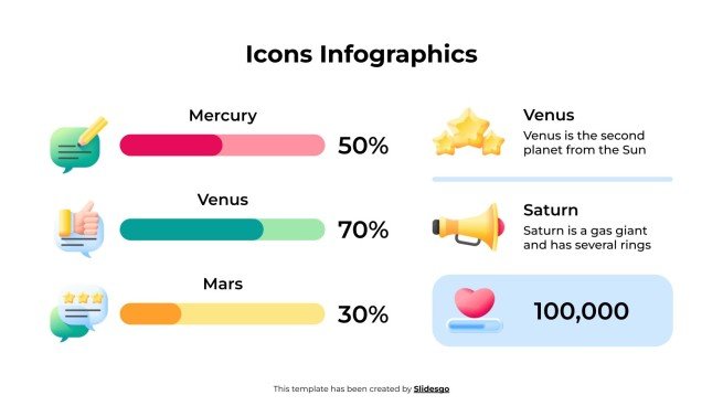 Icons Infographics Template
