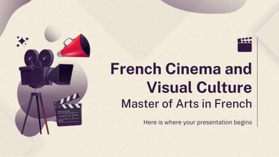 French Cinema and Visual Culture - Master of Arts in French