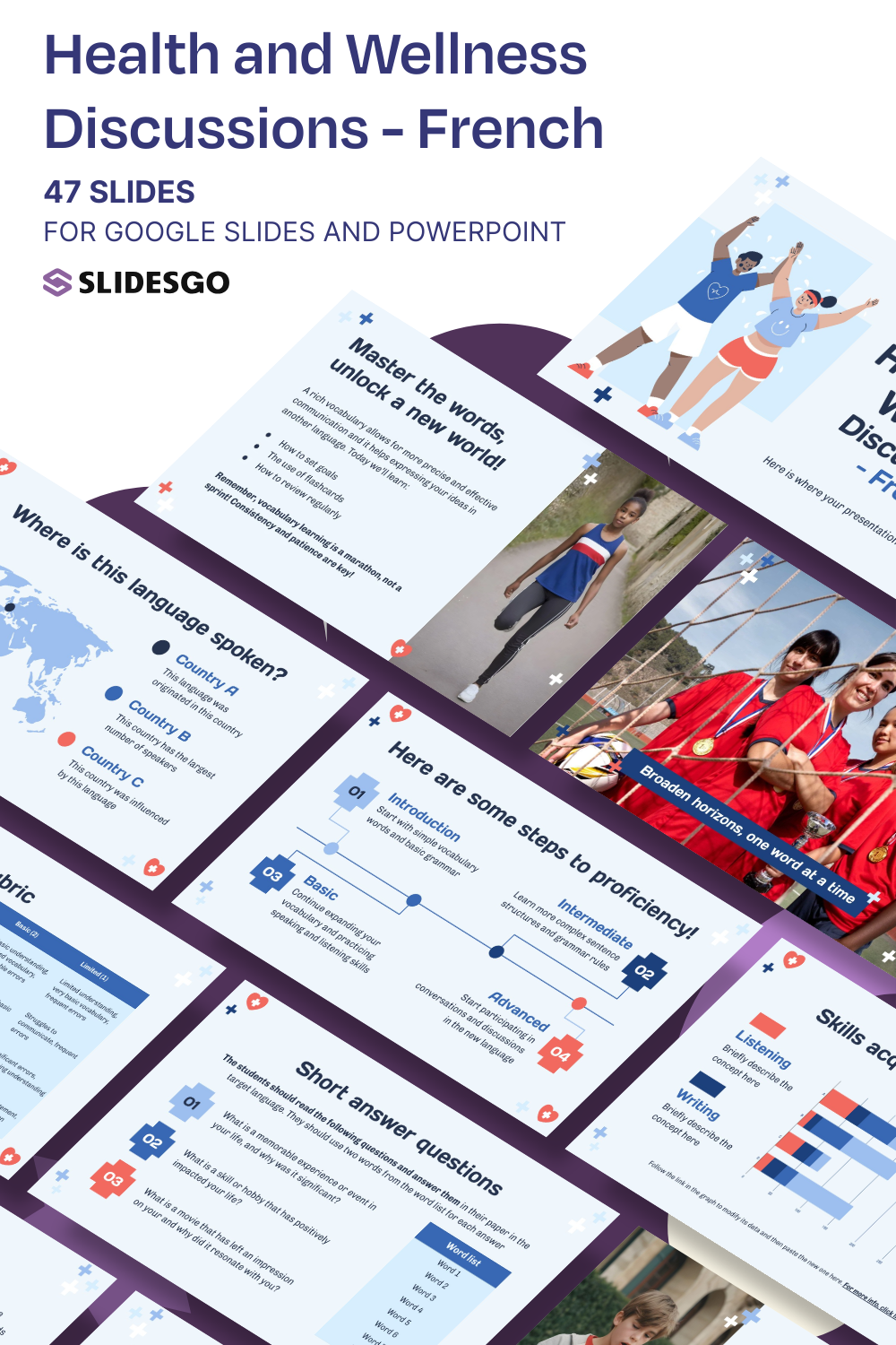 Health and Wellness Discussions - French - 9th Grade