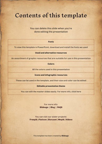 Papyrus Theme to Print Presentation