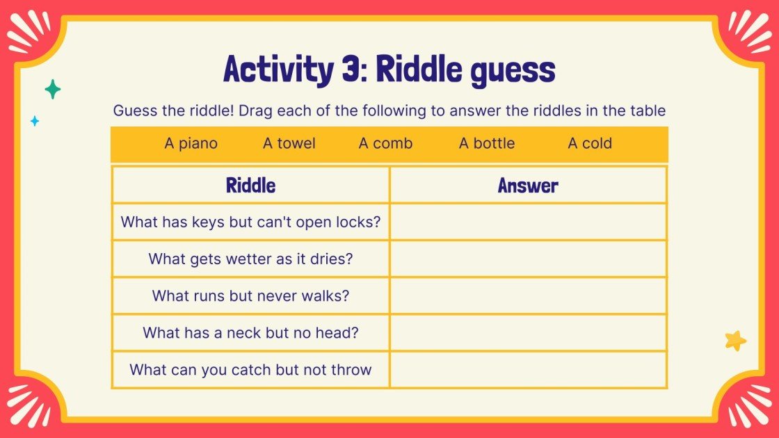 Fun Elementary Activities for April Fools' Day Presentation