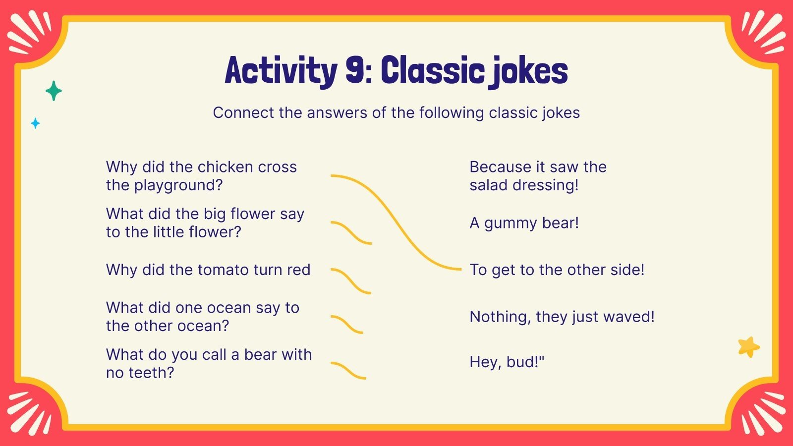 Fun Elementary Activities for April Fools' Day Presentation
