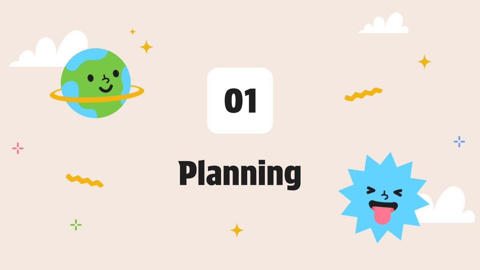 Cute GIFs Theme for Social Media Presentation