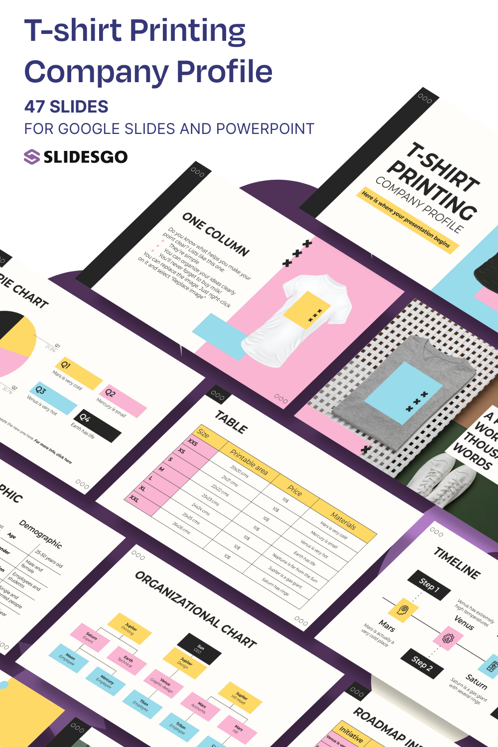 T-shirt Printing Company Profile Presentation