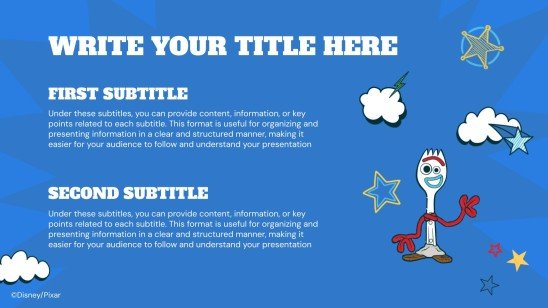 Toy Story Presentation