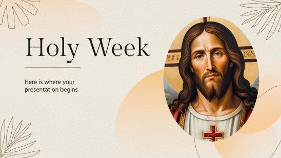 Holy Week Presentation