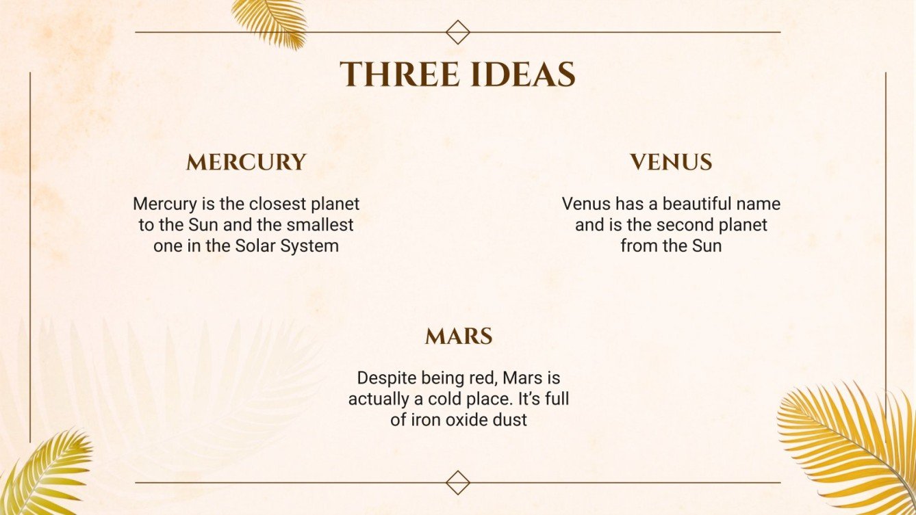 Holy Week Presentation