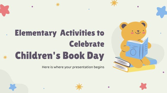 Elementary Activities to Celebrate Children's Book Day