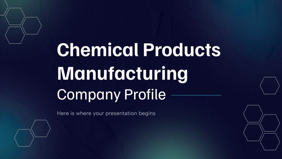 Chemical Products Manufacturing Company Profile Presentation