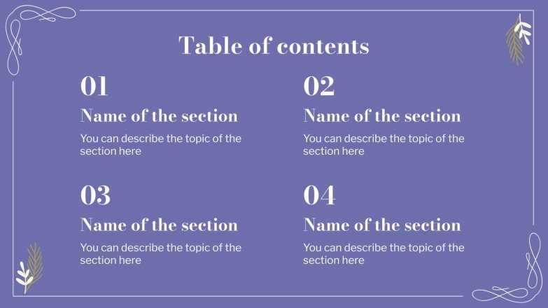 Holy Week Presentation