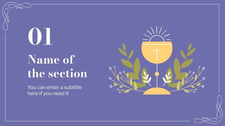 Holy Week Presentation