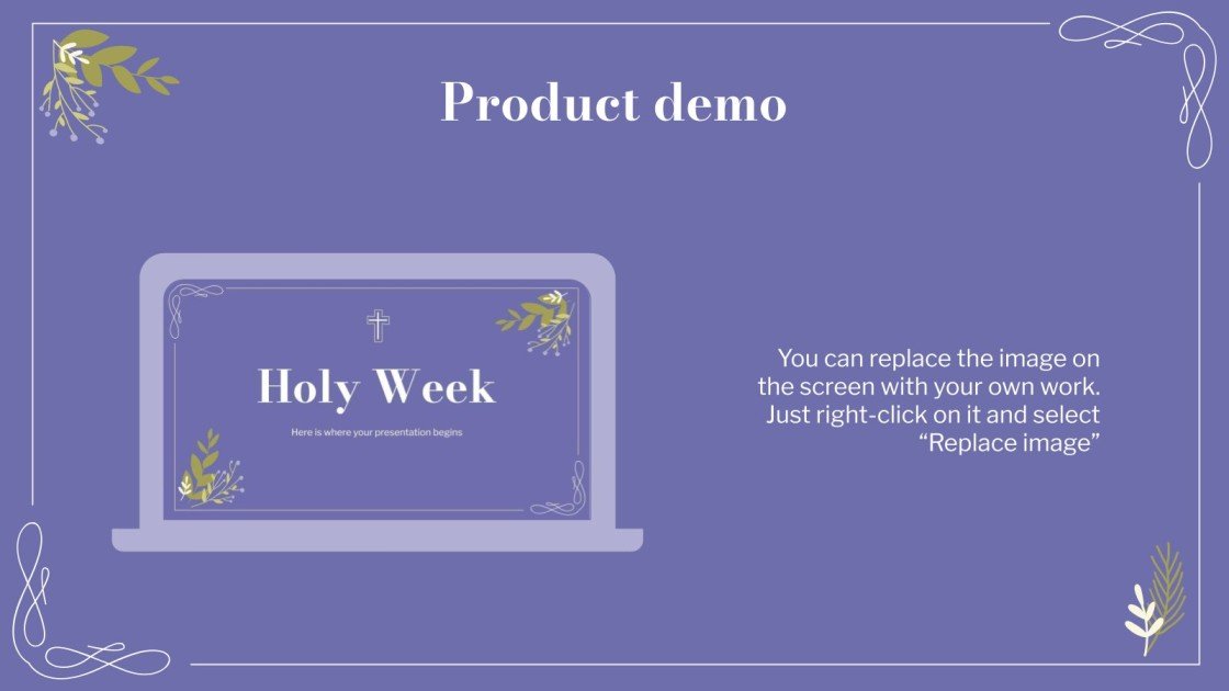 Holy Week Presentation