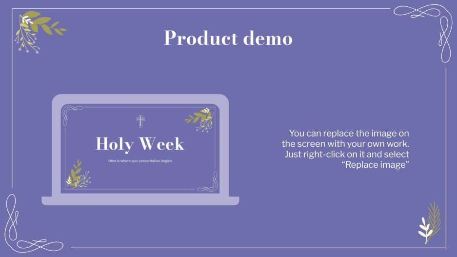 Holy Week Presentation