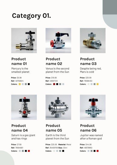 Hydraulic Valves Catalog Presentation
