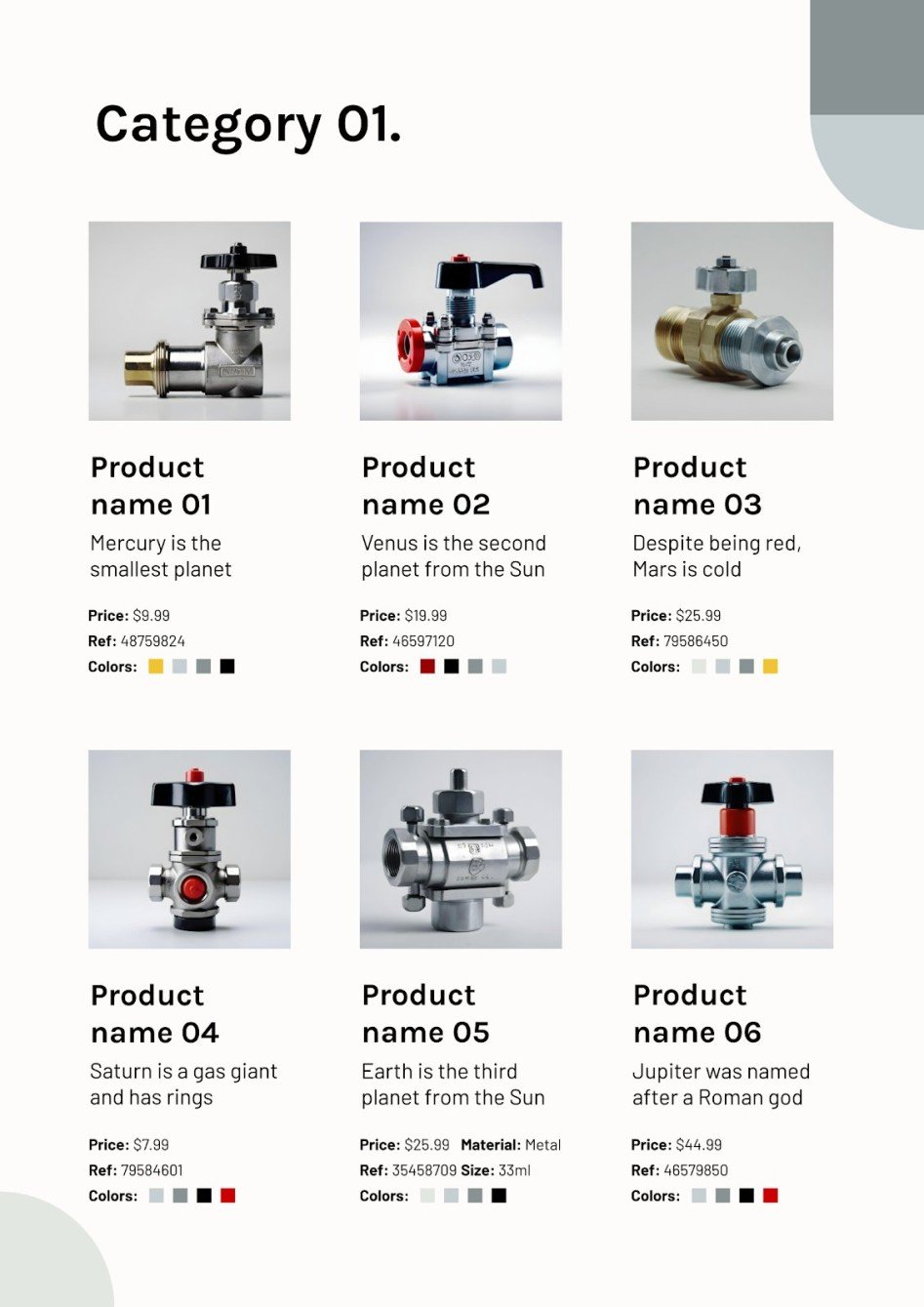 Hydraulic Valves Catalog Presentation