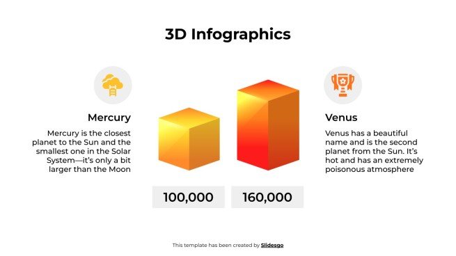 3D Infographics Template