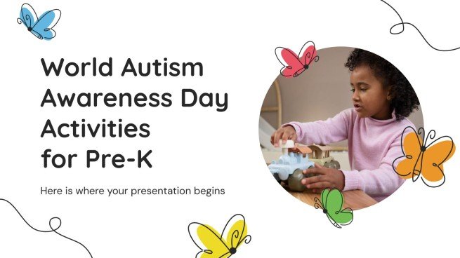 World Autism Awareness Day Activities for Pre-K Presentation