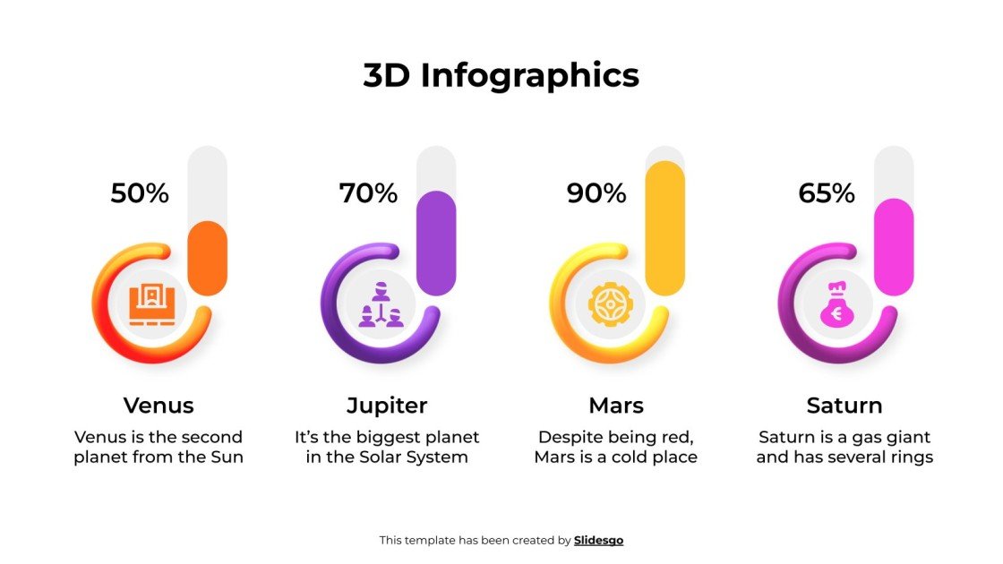 3D Infographics Template