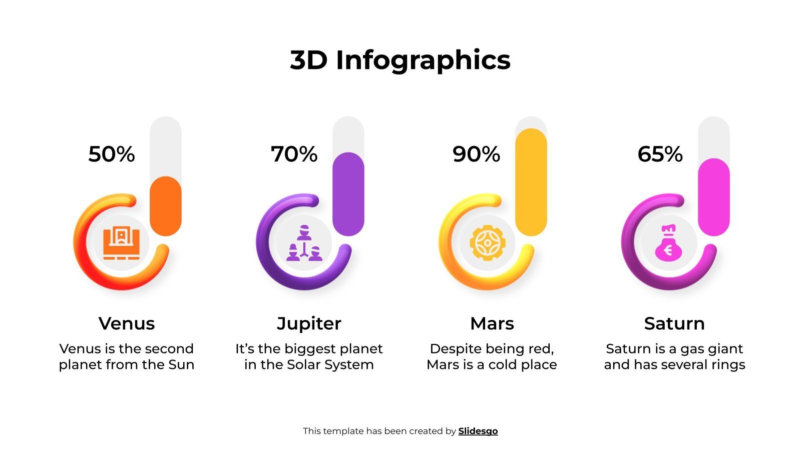 3D Infographics Template