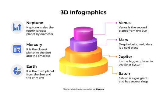 3D Infographics Template