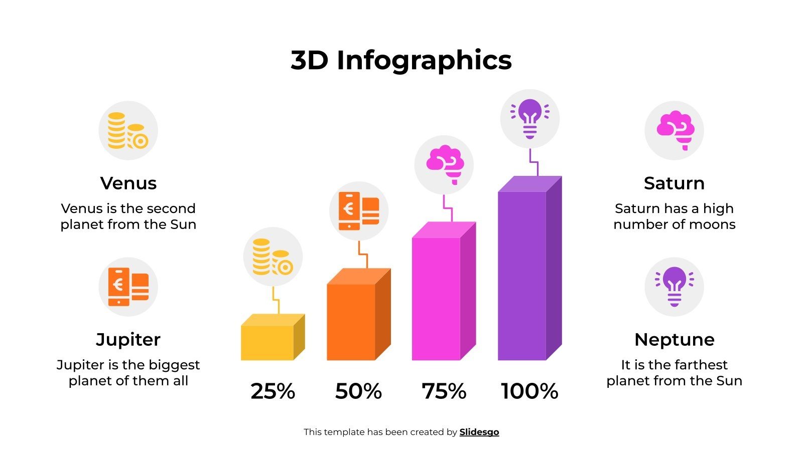 3D Infographics Template