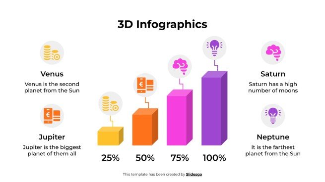 3D Infographics Template