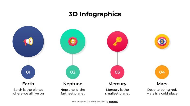 3D Infographics Template