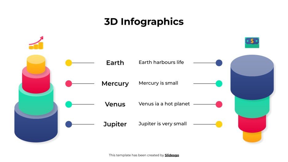 3D Infographics Template