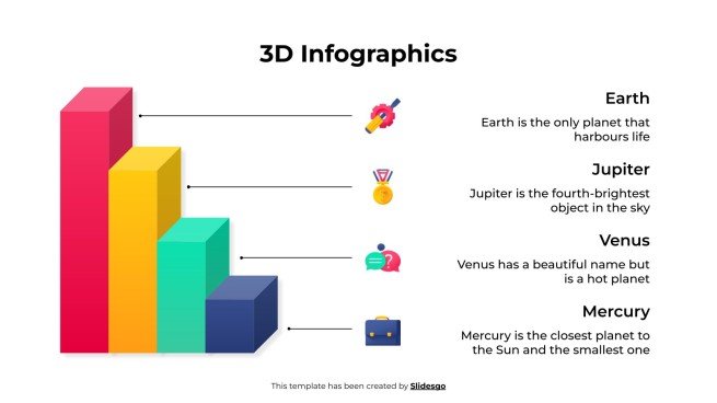 3D Infographics Template