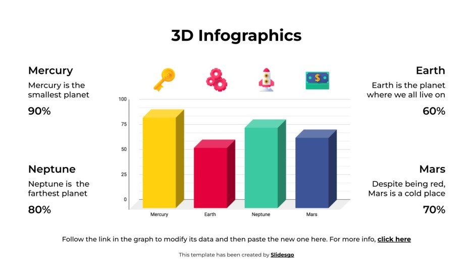 3D Infographics Template