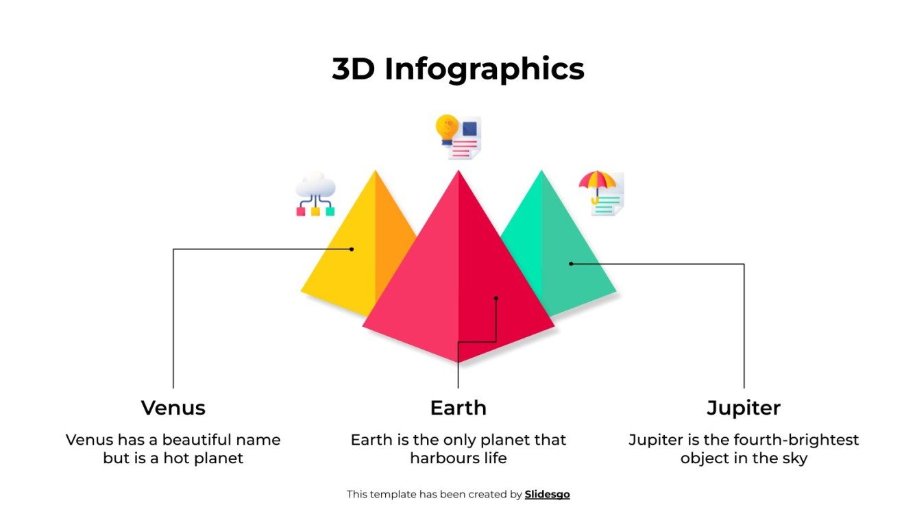 3D Infographics Template