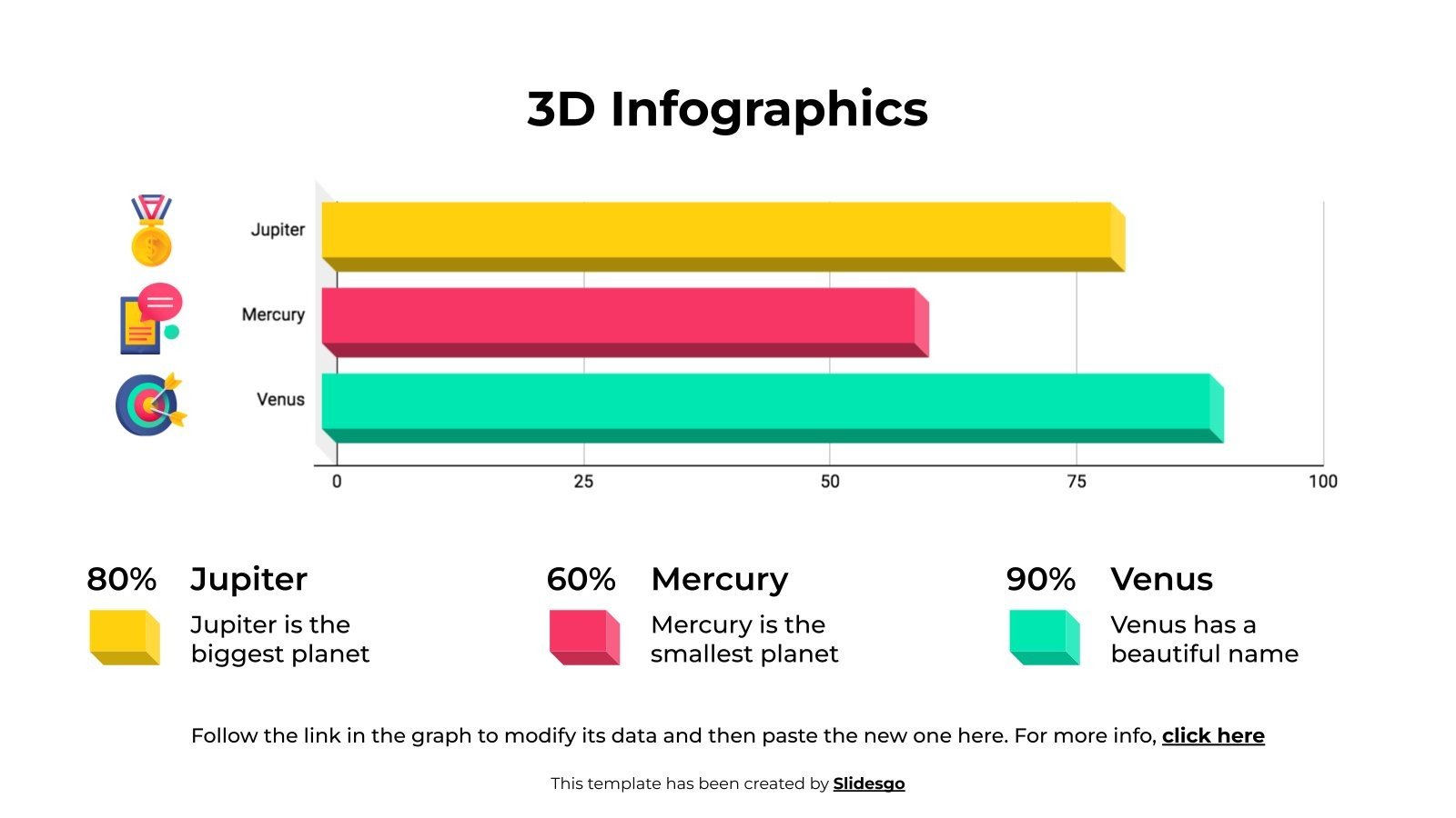 3D Infographics Template