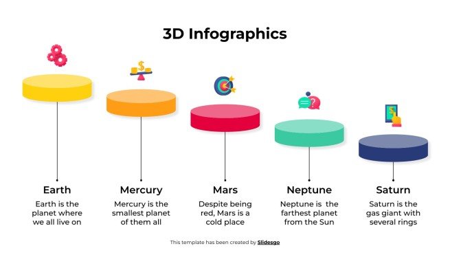 3D Infographics Template