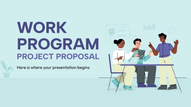 Free Google Slides and PowerPoint Templates about Work