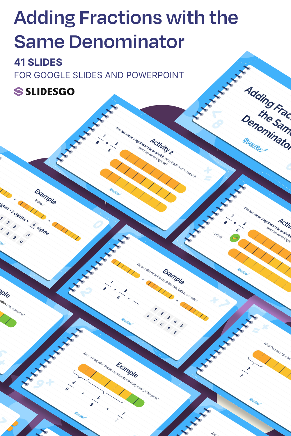 Adding Fractions with the Same Denominator Presentation